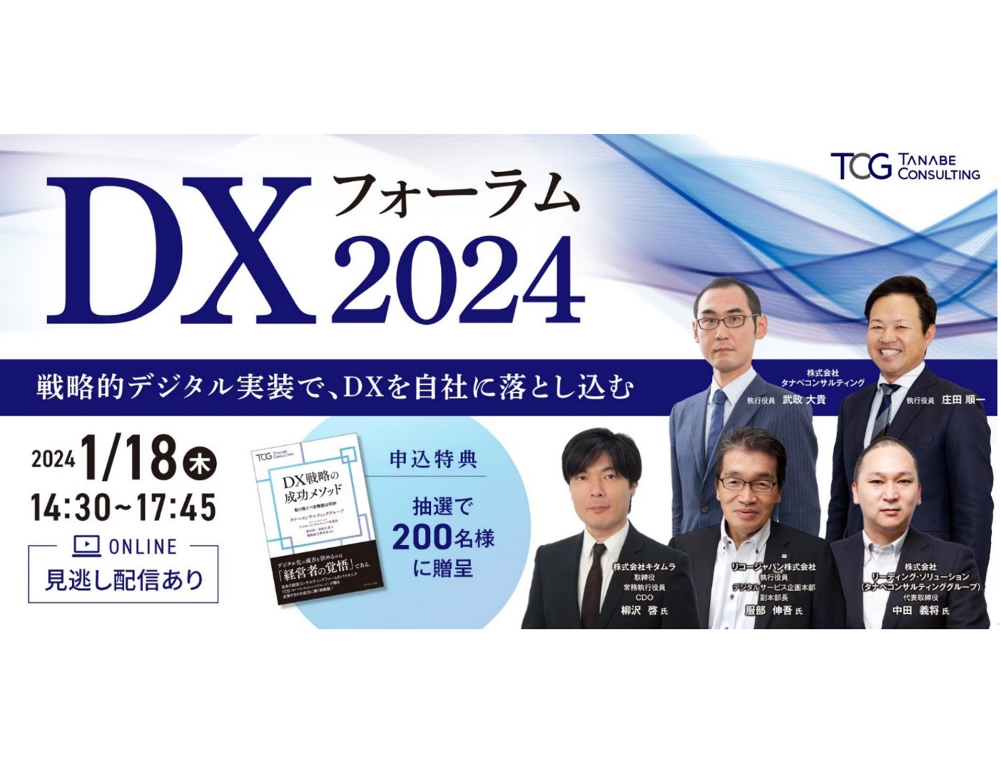 DXフォーラム2024（キタムラ、リコージャパン、リーディング・ソリューションのデジタルトランスフォーメーション）